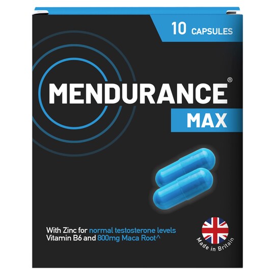 Mendurance Max 10 Capsules - Tesco Groceries