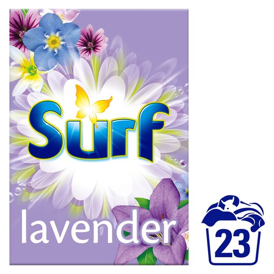 Surf Lavender And Jasmine Washing Powder 23 Wash 1495G - Tesco Groceries