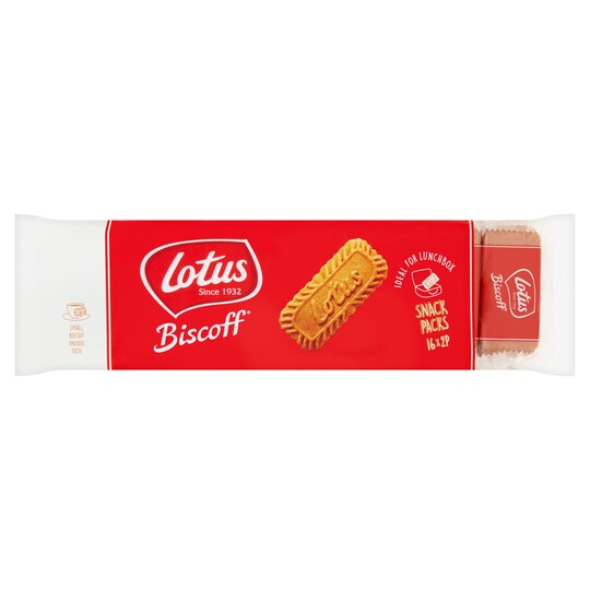 Lotus Biscoff Snack Pack 248G - Tesco Groceries