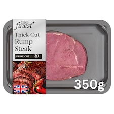 Tesco Finest Thick Cut Rump Steak 350g - Tesco Groceries