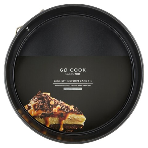 Go Cook Springform Cake Tin 23 cm - Tesco Groceries