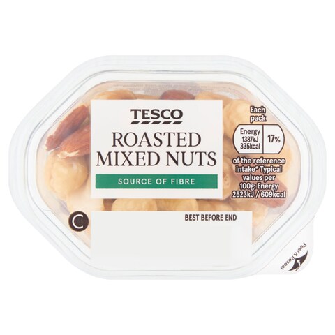 Tesco Roasted Nut Snack Pack 55G - Tesco Groceries