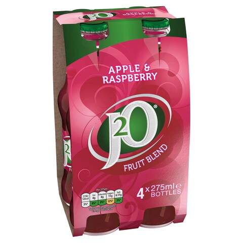 J2O Apple & Raspberry 4x275ml - Tesco Groceries