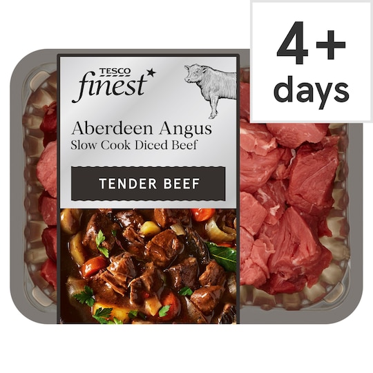 Tesco Finest Diced Beef 400G - Tesco Groceries