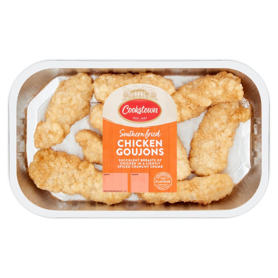 Cookstown Chicken Goujons Southern Fried 350G - Tesco Groceries