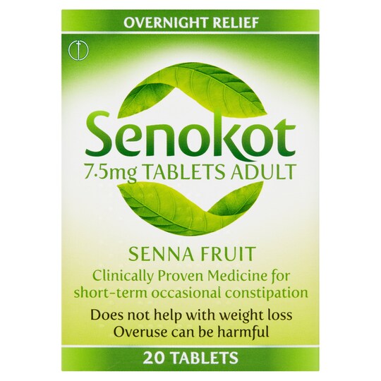 Senokot Adult Tablets 20S - Tesco Groceries