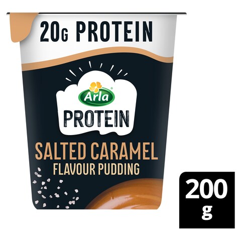 Arla Protein Salted Caramel Flavoured Pudding 200g - Tesco Groceries