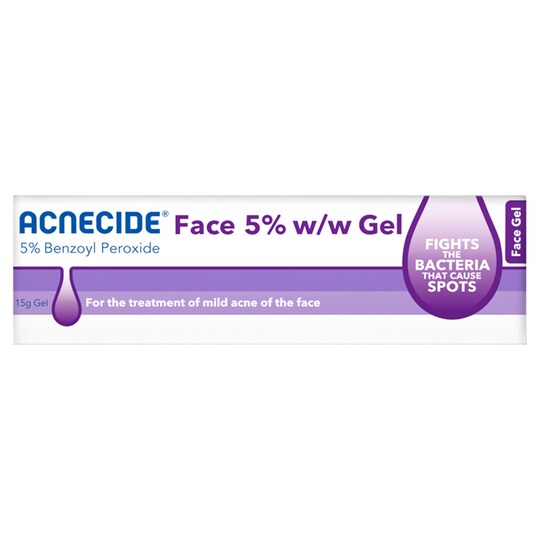 Acnecide Face Gel For Spot Treatment 15G - Tesco Groceries