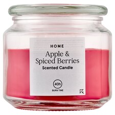 Tesco Home Apple & Spiced Berries vonná svie&ka 285 g - Tesco Groceries