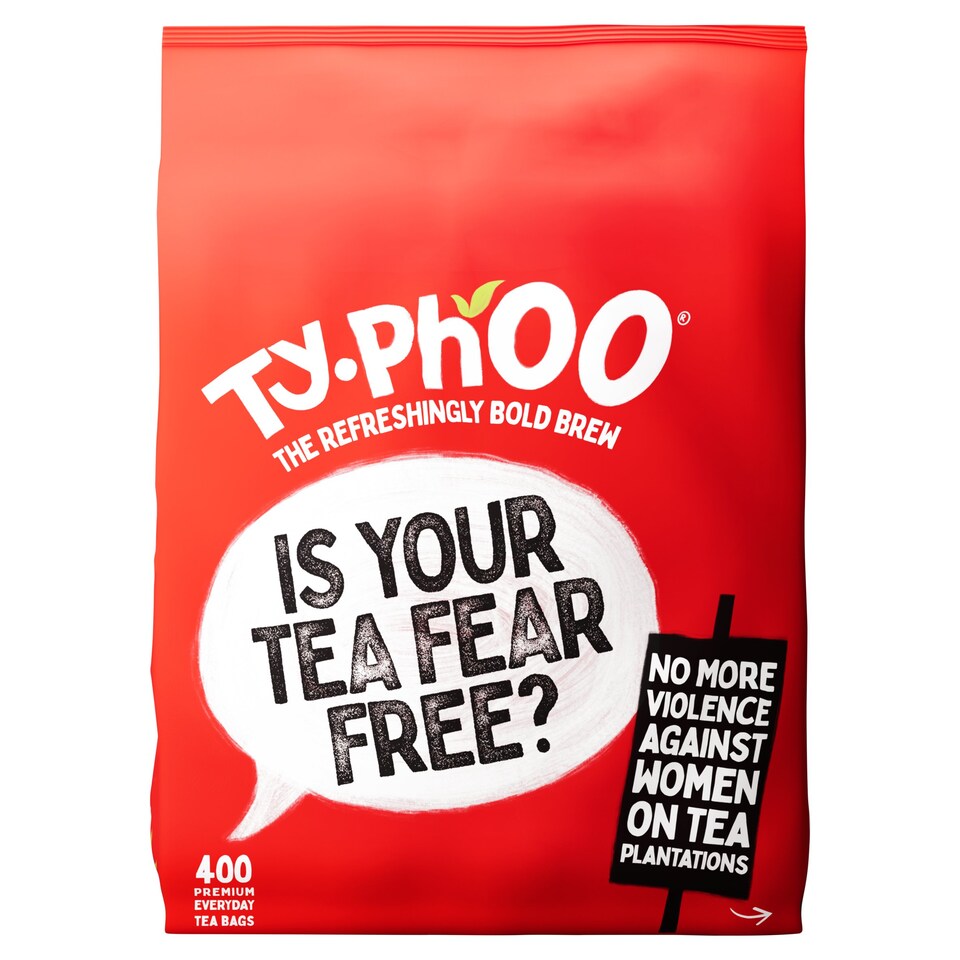 TYPHOO 400 TEA BAGS 1250G - Tesco Groceries