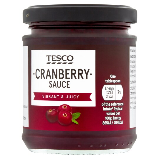Tesco Cranberry Sauce 200G - Tesco Groceries