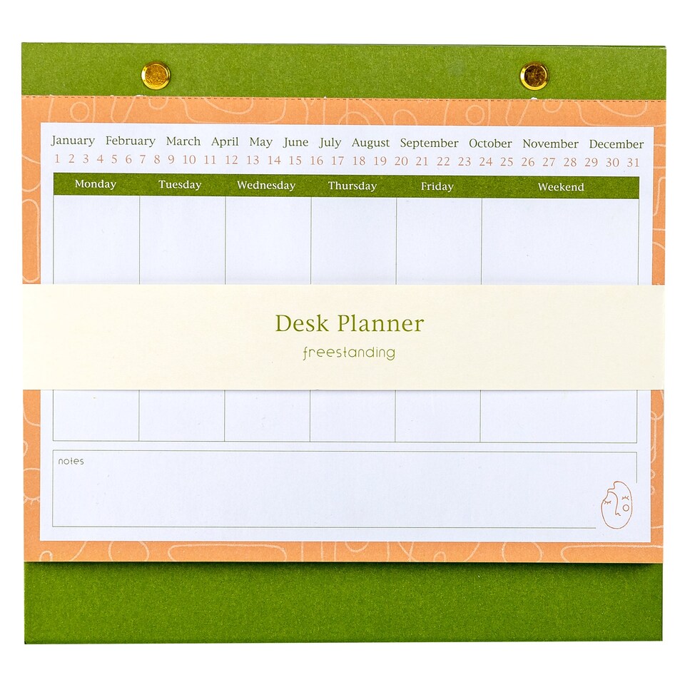 Calm Totem Desk Planner - Tesco Groceries