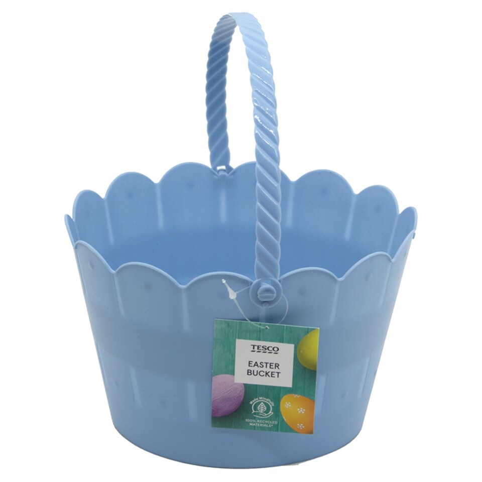 Tesco Easter 100% Recycled Plastic Buckets - Tesco Groceries