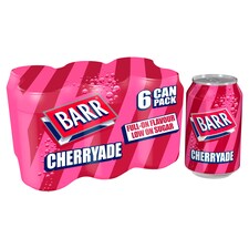 Barr Cherryade Soft Drink 6 X 330Ml - Tesco Groceries