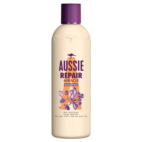 Aussie Repair Miracle Shampoo 300ml, Hair Repair Shampoo - Tesco Groceries