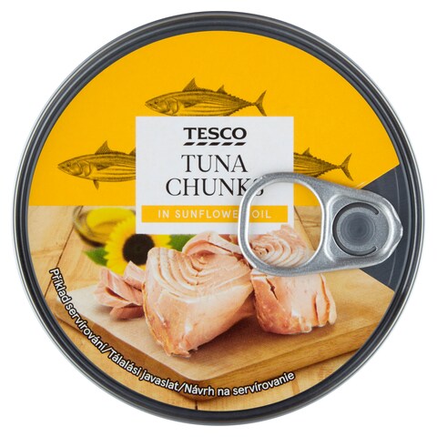 Tesco Tuna Chunks in Sunflower Oil 185 g - Tesco Groceries