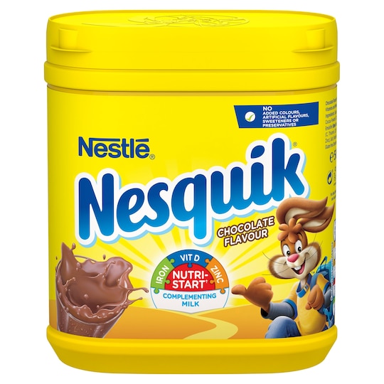 Nesquik Chocolate Powder 500G - Tesco Groceries