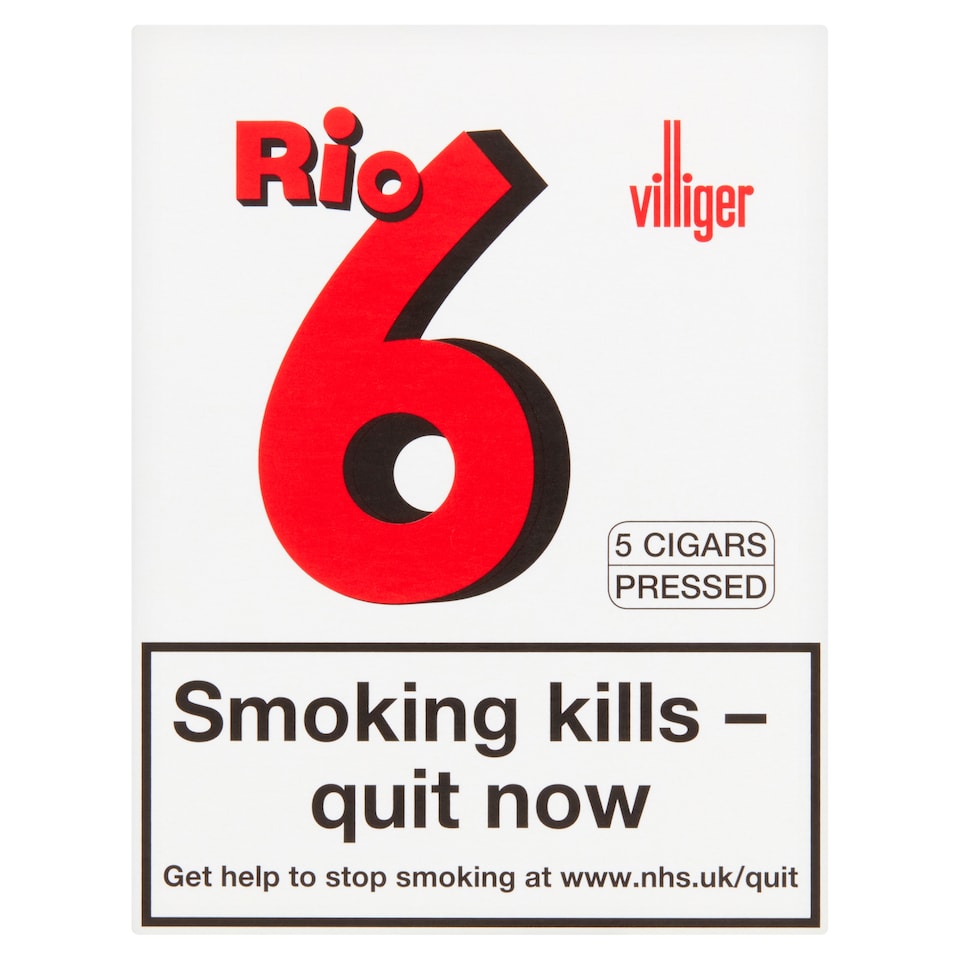 Villiger Rio 6 5 Pack - Tesco Groceries