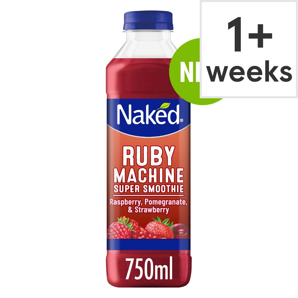 Naked Ruby Machine Super Smoothie 750Ml - Tesco Groceries