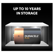 Duracell Plus D 2 Pack - Tesco Groceries