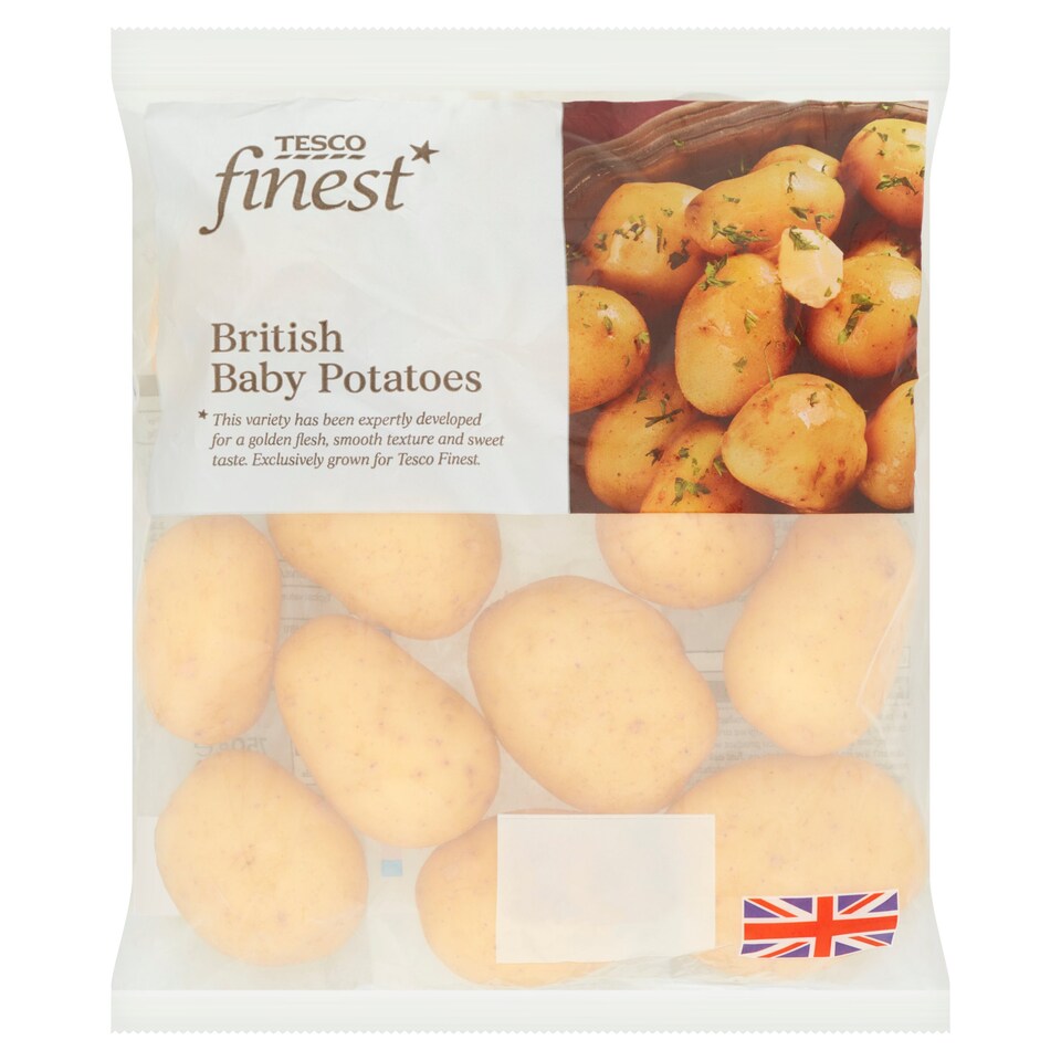 Tesco Finest Baby Potatoes 750G (C) - Tesco Groceries