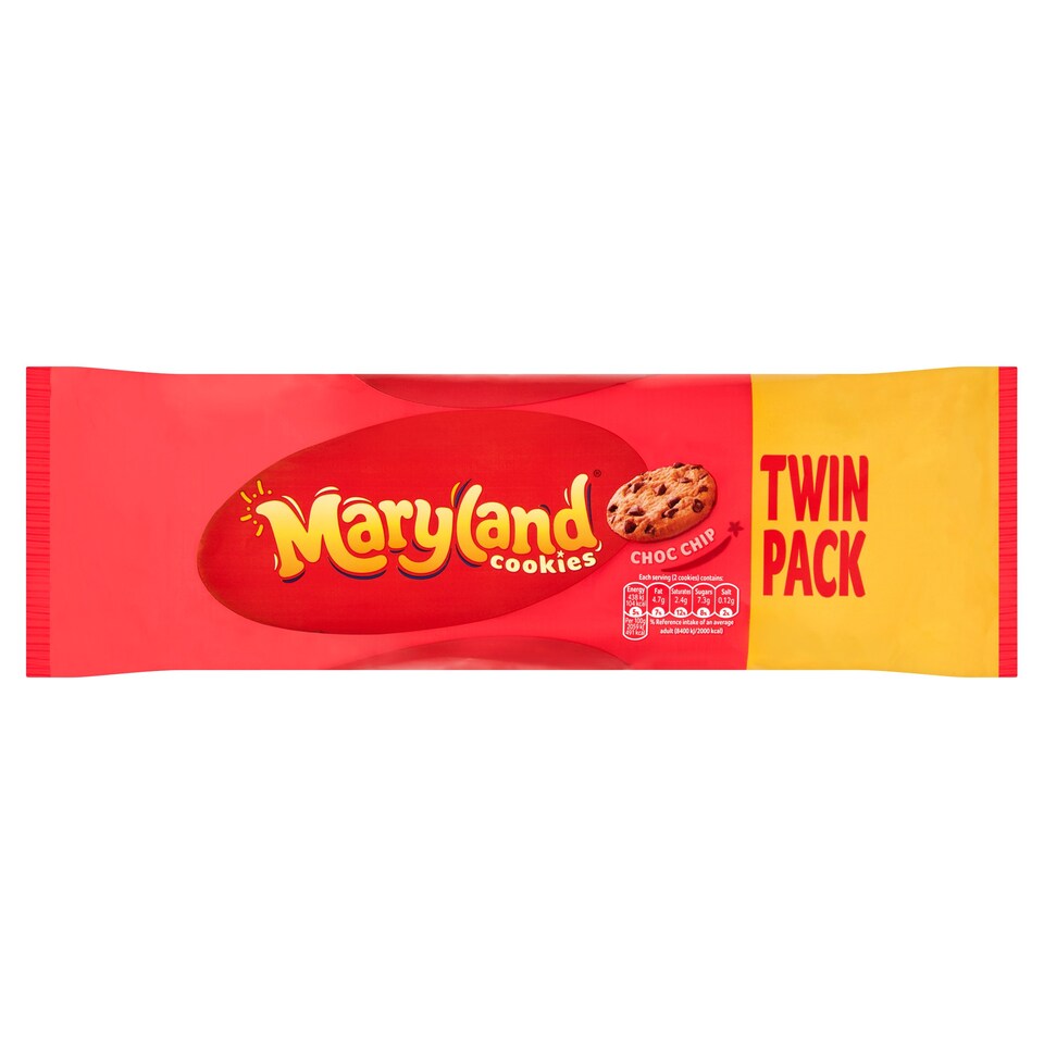 Maryland Chocolate Chip Cookie 2X230g - Tesco Groceries