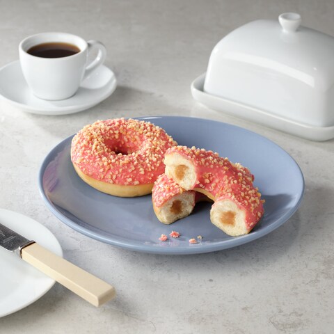 Tesco Strawberry Cheesecake Style Filled Doughnuts 2 Pack - Tesco Groceries