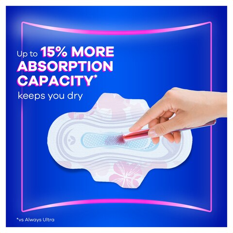 Always Platinum Normal 22 Sanitary Pads With Wings Size 1 - Tesco Groceries