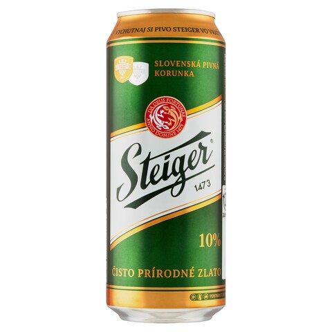 Steiger Light Draft Beer 10% 0.5 L - Tesco Groceries