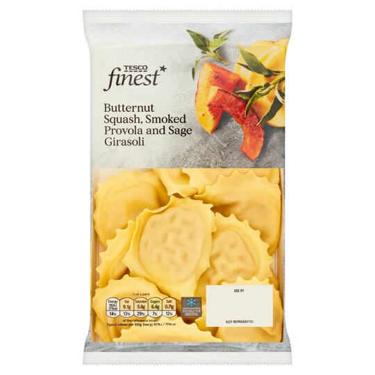 Tesco Finest Butternut Squash & Provola Girasoli 250G - Tesco Groceries