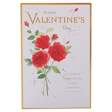 Gibson Valentine's Day Card Happy Valentine's Day - Tesco Groceries