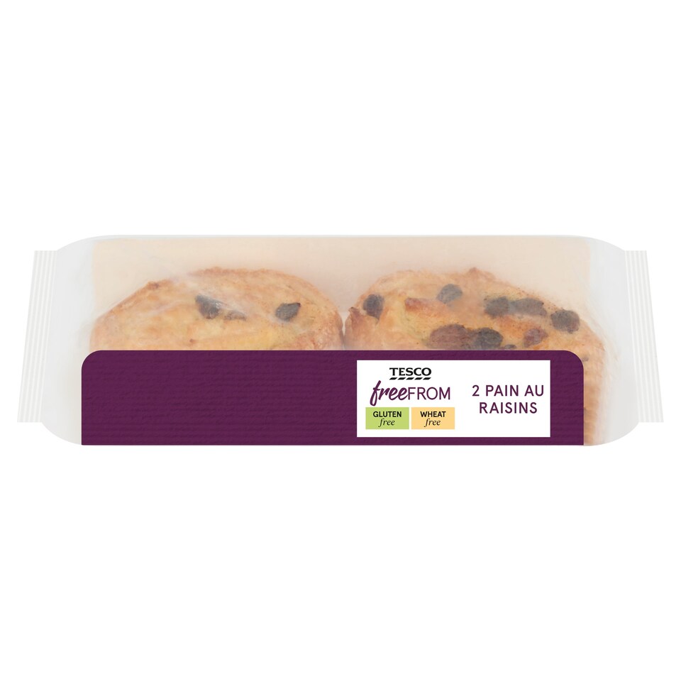 Tesco Free From 2 Pain Au Raisin - Tesco Groceries