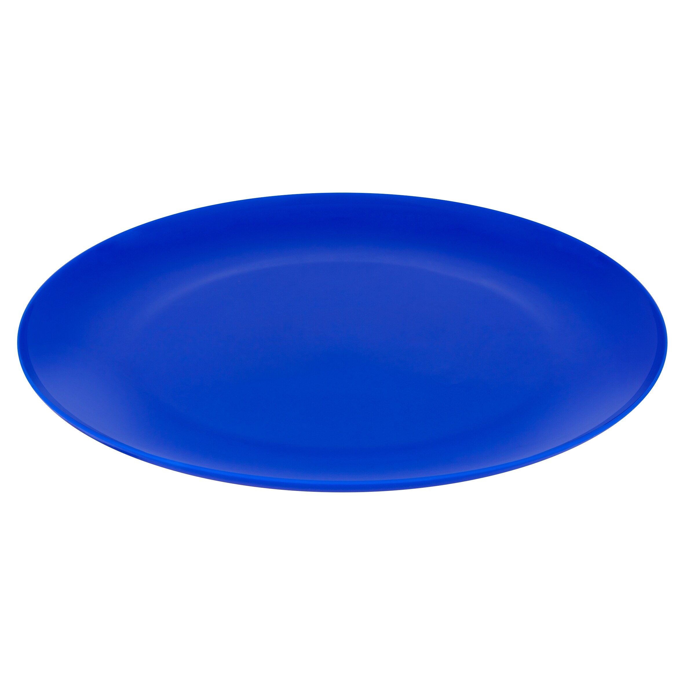 Tesco Picnic Plate 4 Pack Blue - Tesco Groceries