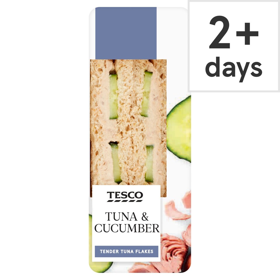 Tesco Tuna & Cucumber Sandwich - Tesco Groceries
