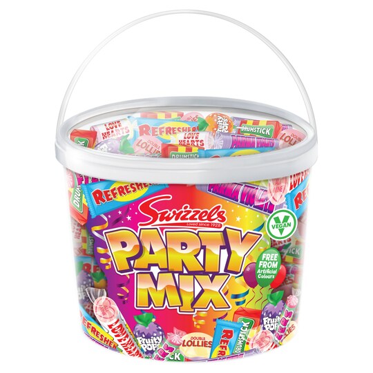 Swizzels Party Mix Tub 785G - Tesco Groceries