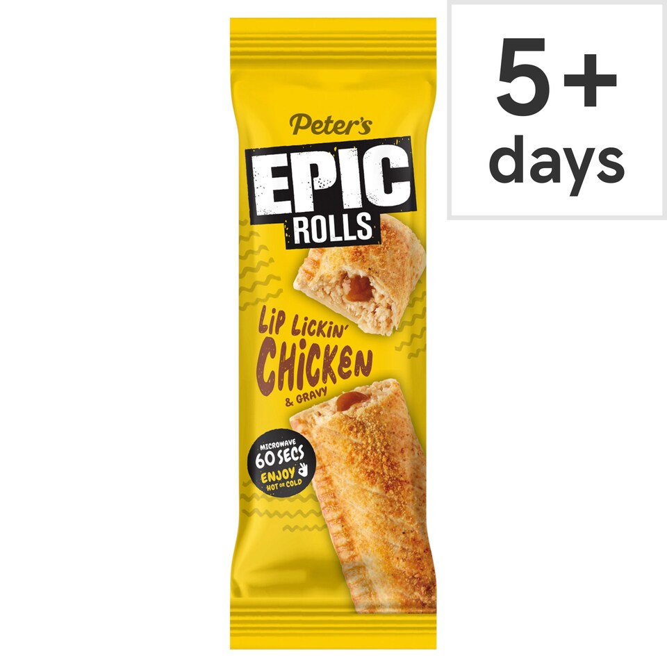 PETERS EPIC ROLLS CHICKEN & GRAVY - Tesco Groceries