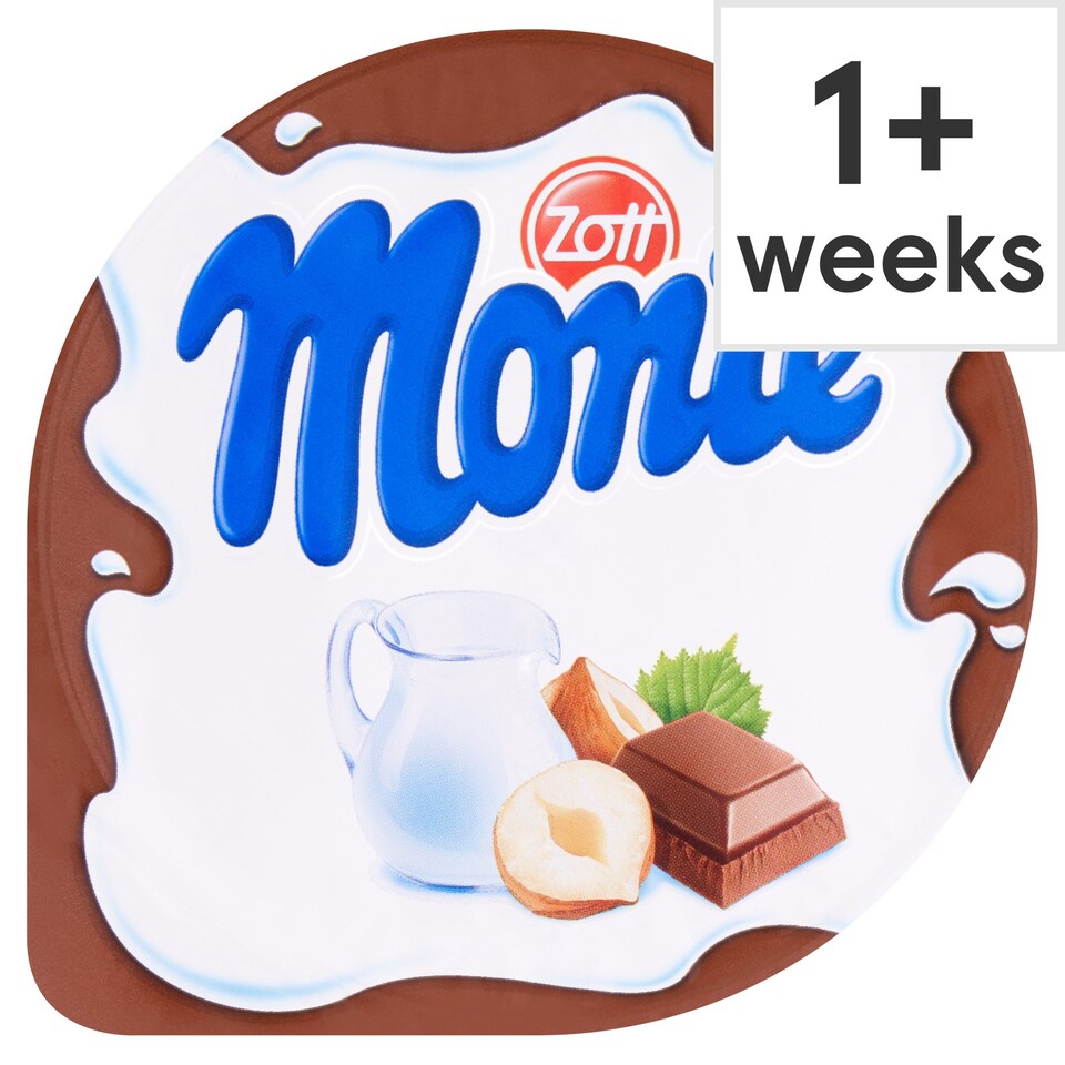 Zott Monte Chocolate & Hazelnut Pudding 150G - Tesco Groceries