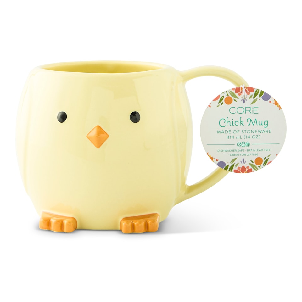 Core Kitchen 3D Spring Chick Mug - Tesco Groceries