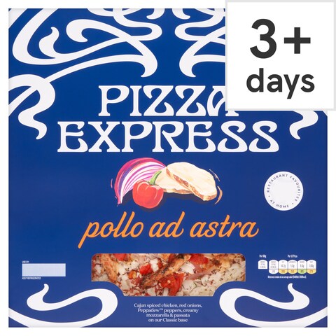 Pizza Express Classic Pollo Ad Astra 409g - Tesco Groceries
