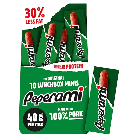 Peperami Mini Original 10X10g - Tesco Groceries