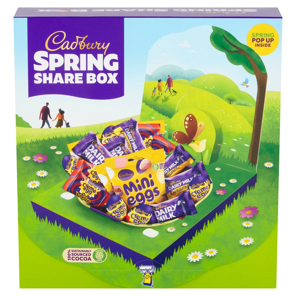 Cadbury Spring Share Pack 450G - Tesco Groceries