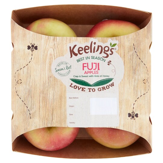 Keelings Best In Season Red Apples 4 Pack - Tesco Groceries