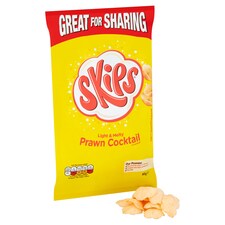 Skips Prawn Cocktail Sharing Crisps 65G - Tesco Groceries
