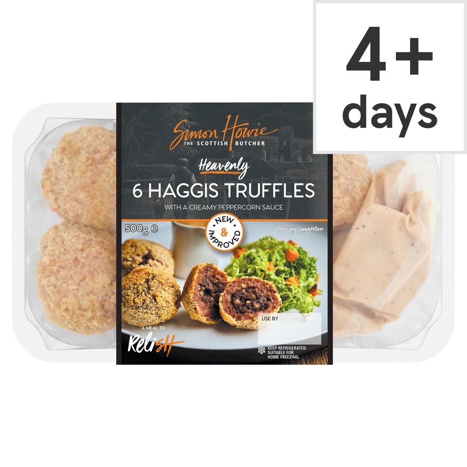 Simon Howie Haggis Truffles 500G - Tesco Groceries