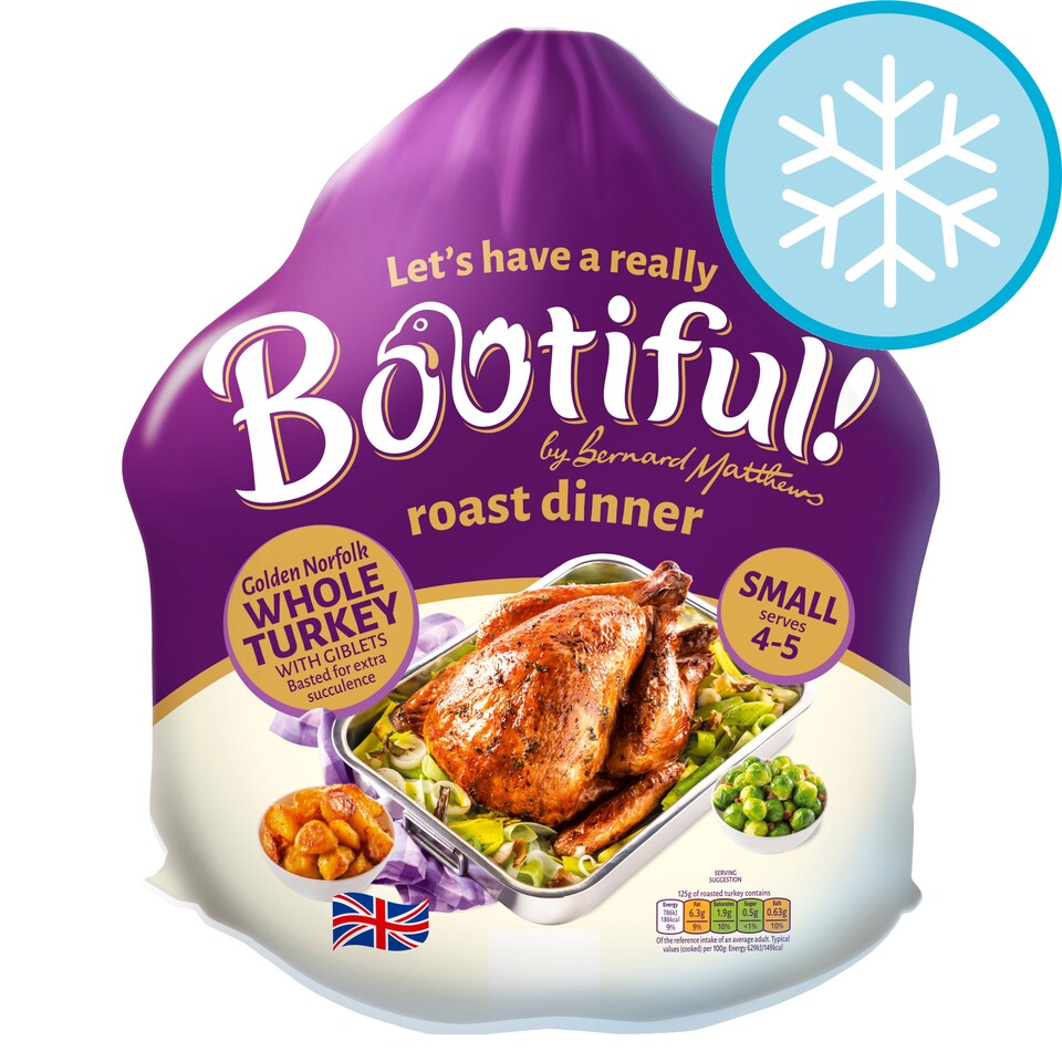Bernard Matthews Small Basted Turkey 2.6-3.8Kg - Tesco Groceries