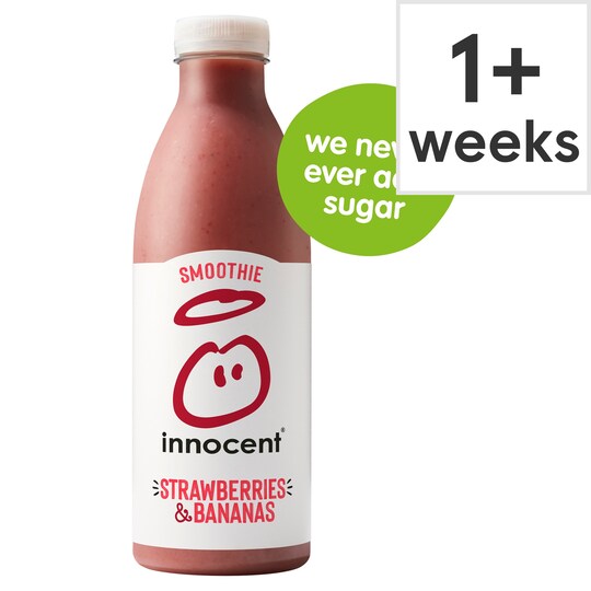 Innocent Strawberry & Banana Smoothie 750Ml - Tesco Groceries