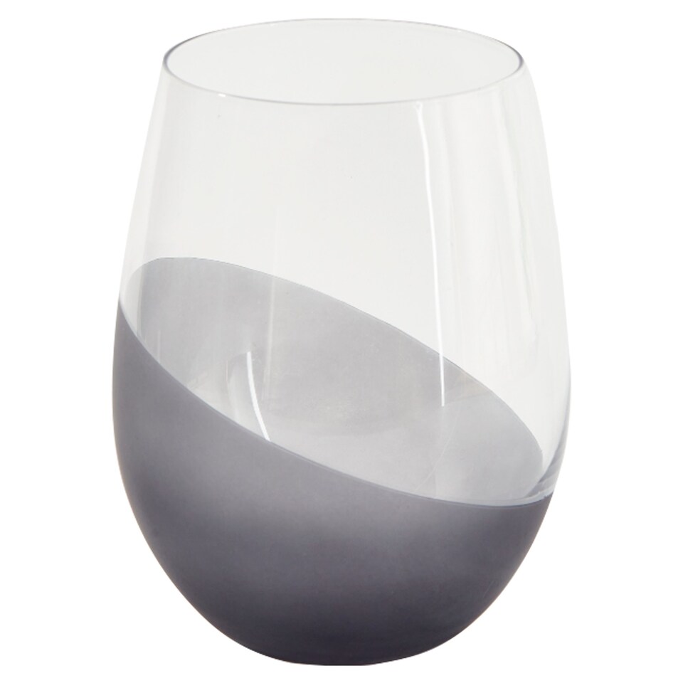 Tesco Smoke Frosted Stemless Glass - Tesco Groceries