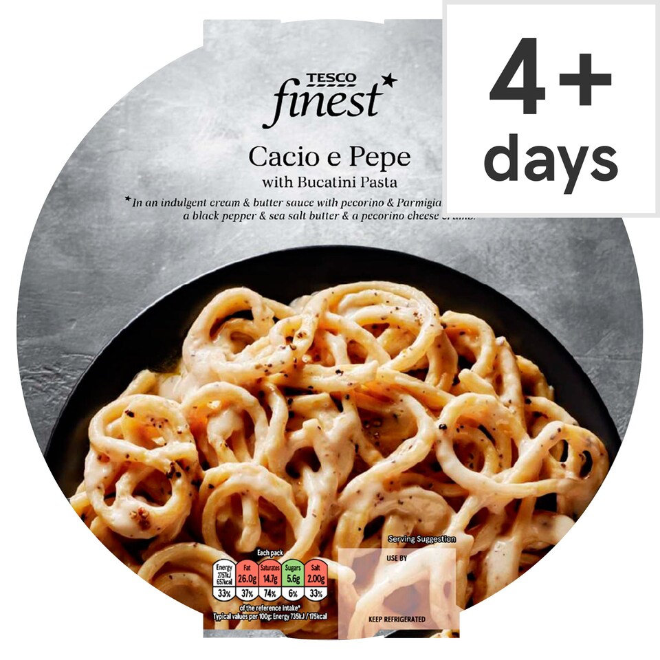 Tesco Finest Cacio E Pepe 375G - Tesco Groceries