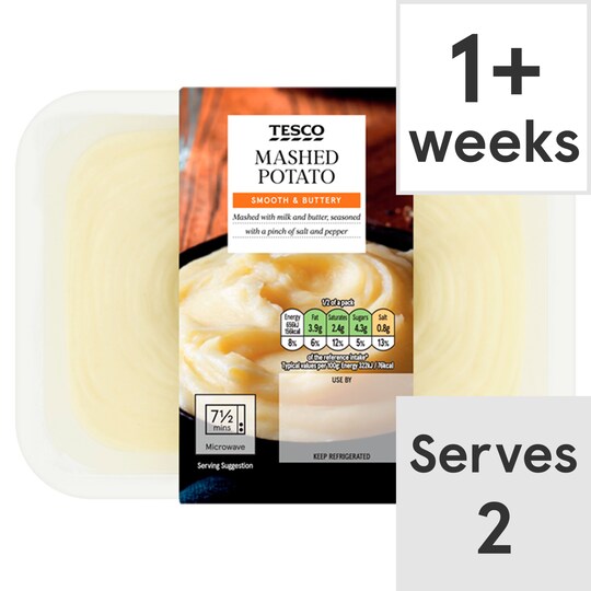 Tesco Mashed Potato 425G - Tesco Groceries
