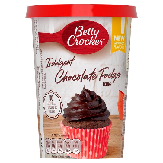 Betty Crocker Chocolate Fudge Icing 400G - Tesco Groceries